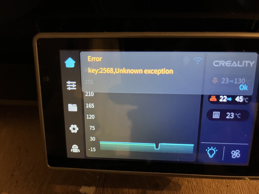 K1c 2568 error - Creality Flagship K1 & K1C - Creality Community Forum