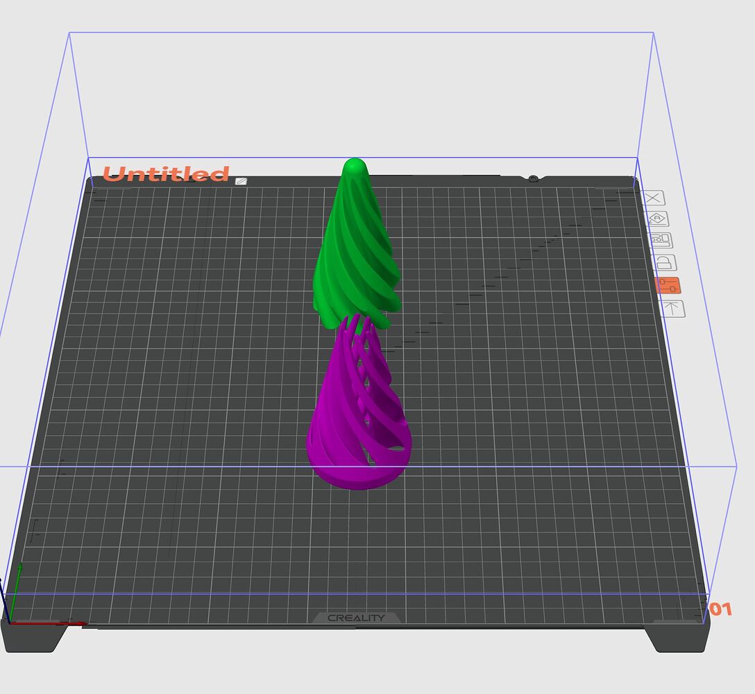 [BUG] Creality Print 5.1 ...Printing by Object : Too Tall / Collision Error. Work around ...