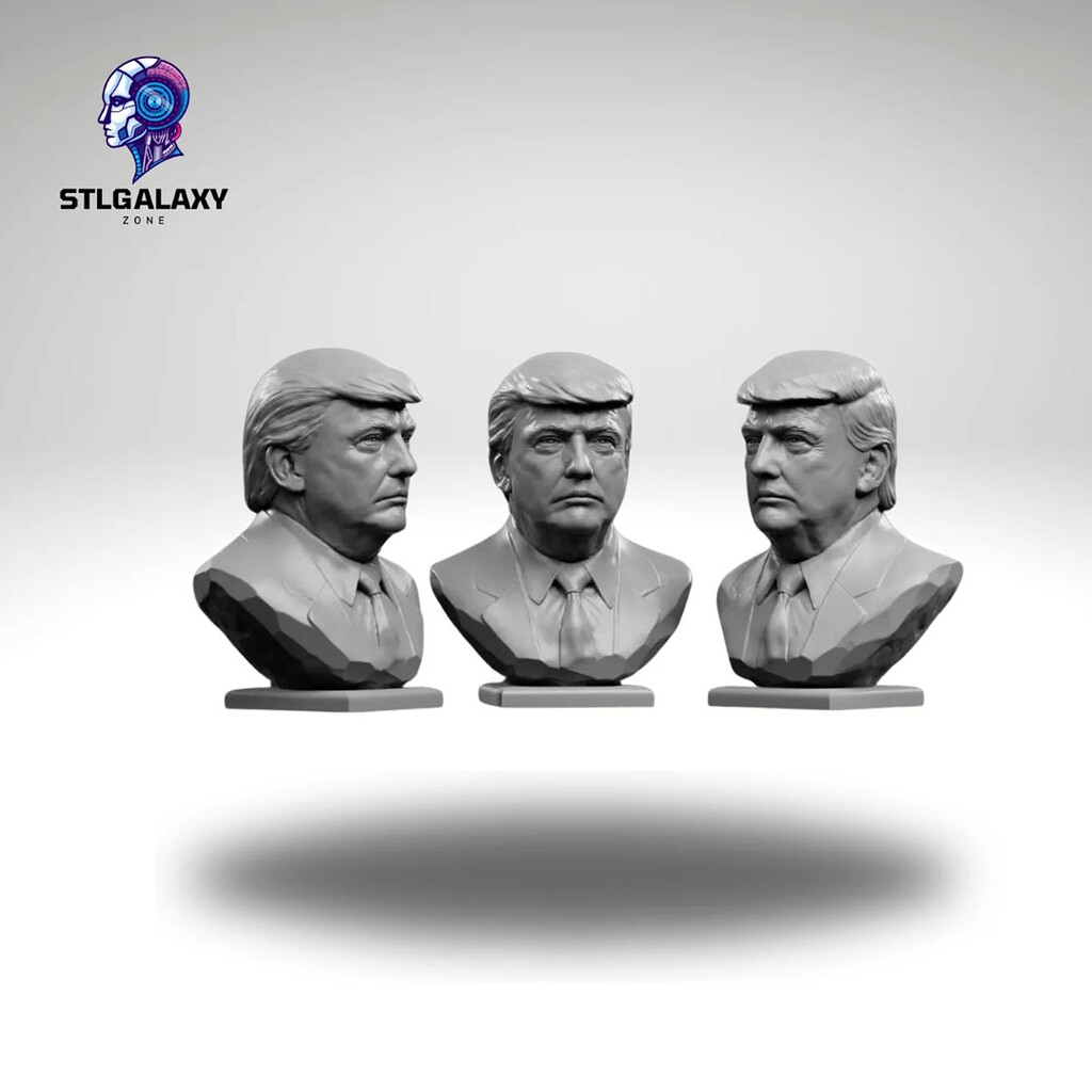 Top 15 Trump Bust 3D Print Ideas - Creality Blog - Creality Community Forum