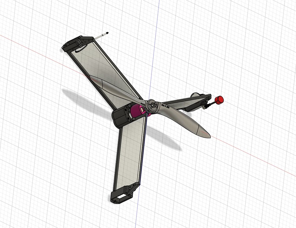 VTOL Drone 3D printed - Original Model Upload season 3 - Creality ...