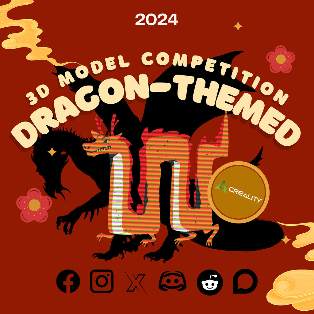 🔥 Dragon-themed 3D Model Contest 2024 🔥 - NEW Dragon-themed 3D Model ...