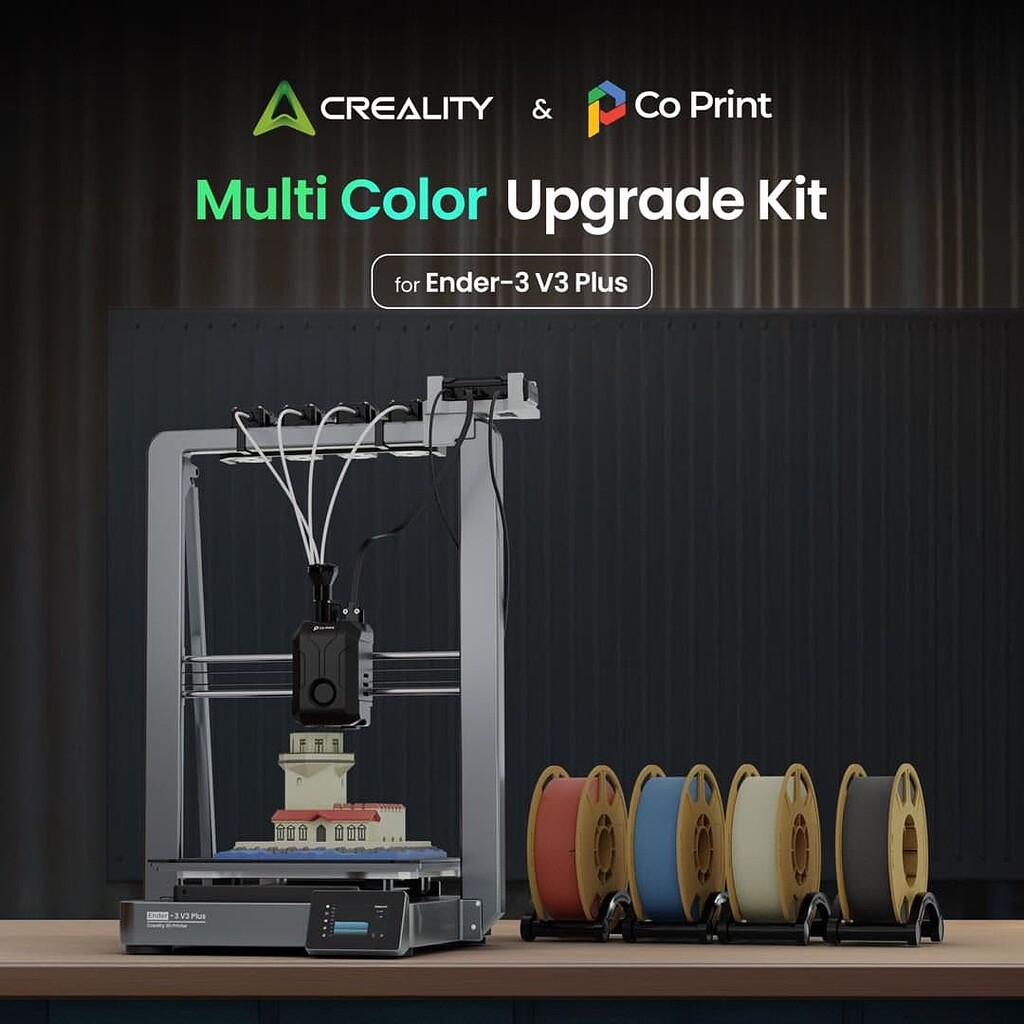 Creality x Co Print: Unlock More Colorful 3D Printing Possibilities! 🎨 ...