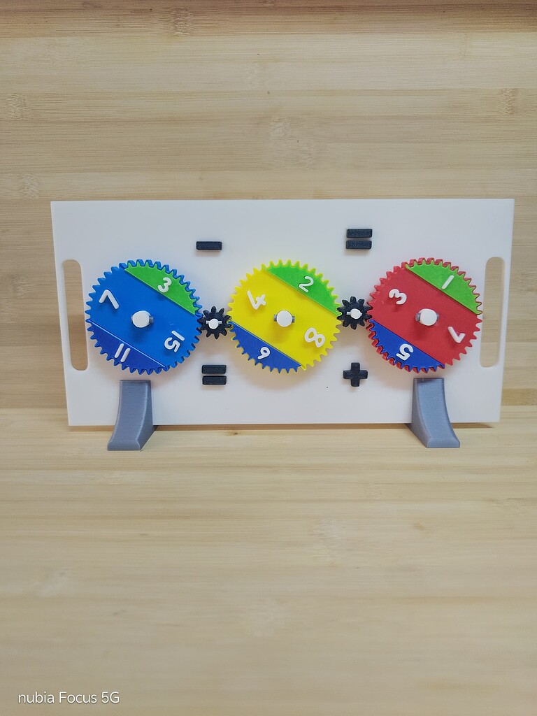 3D Printer Files | 3MF File | Little Learners Gear Game ⚙️🧠 | Creality ...