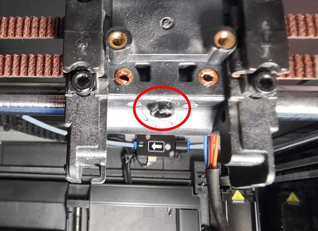 Damaged K1 Max print head - Creality Flagship K1 Max - Creality ...