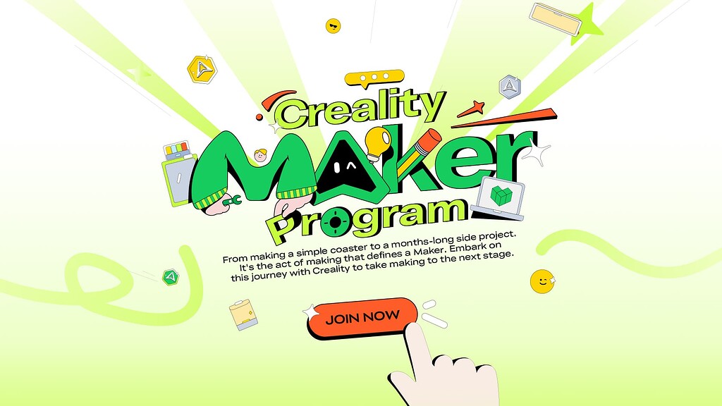 MAKERS ON BOARD! Creality Maker Program is officially here! - News and ...