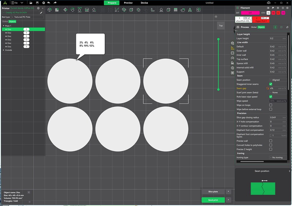 My print settings for nicer/faster and more hasslefree prints ...