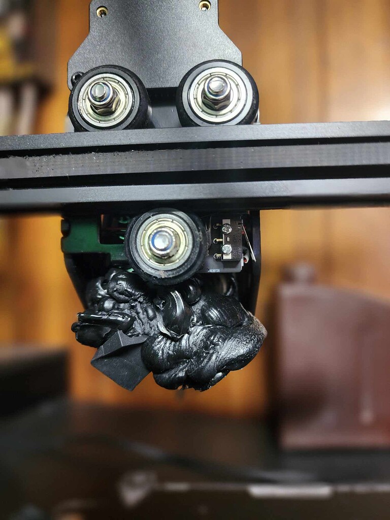 Failed Print Severe Clog not sure how to repair - Ender-3 V3 Printers - Creality Community Forum