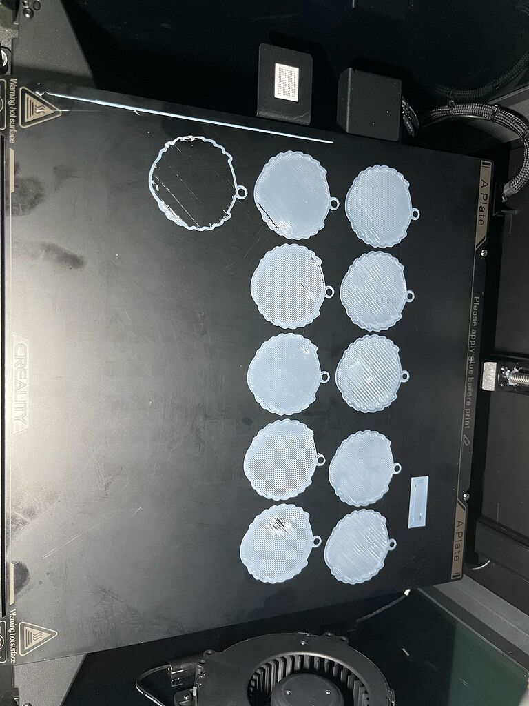 Problems with first layer printing - Creality Flagship K1 & K1C - Creality Community Forum