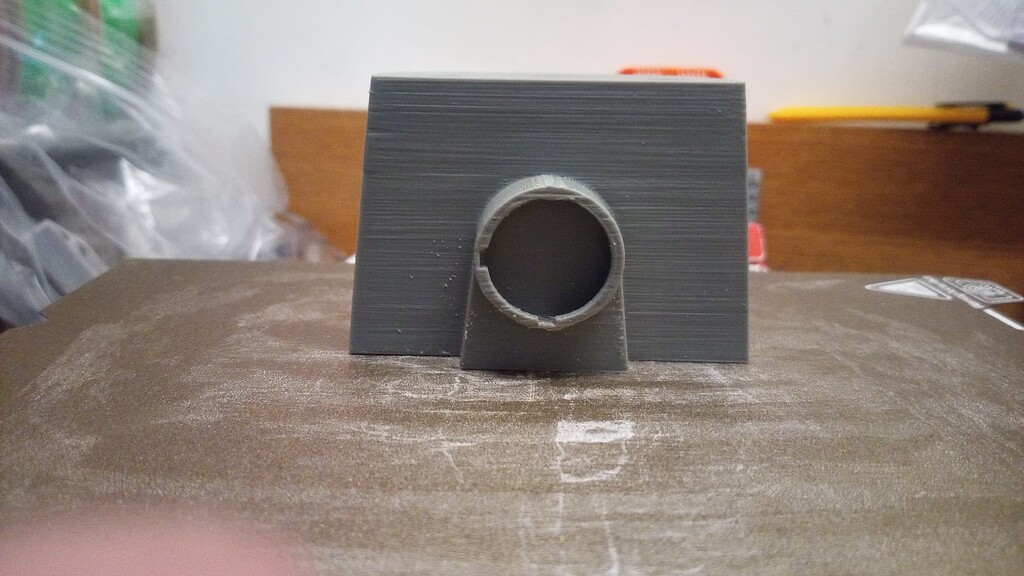 Skeleton tree support/weird layer on the end - Creality Flagship K1 ...