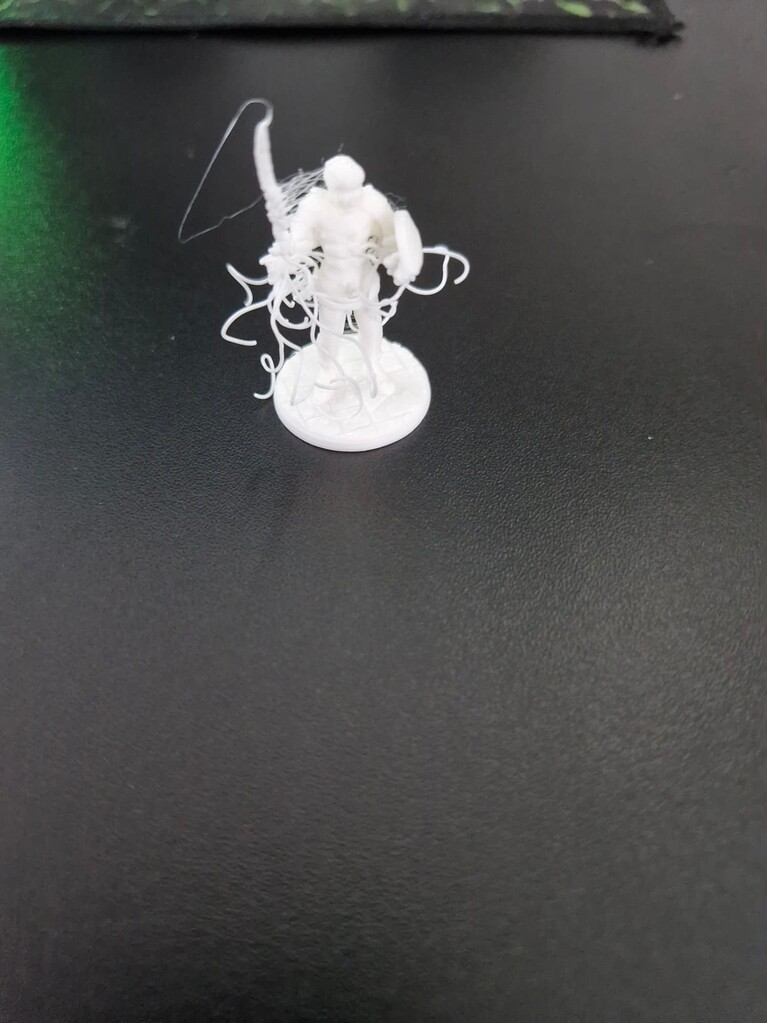 stringing on miniatures - Creality Ender-3 V3 KE/SE - Creality ...