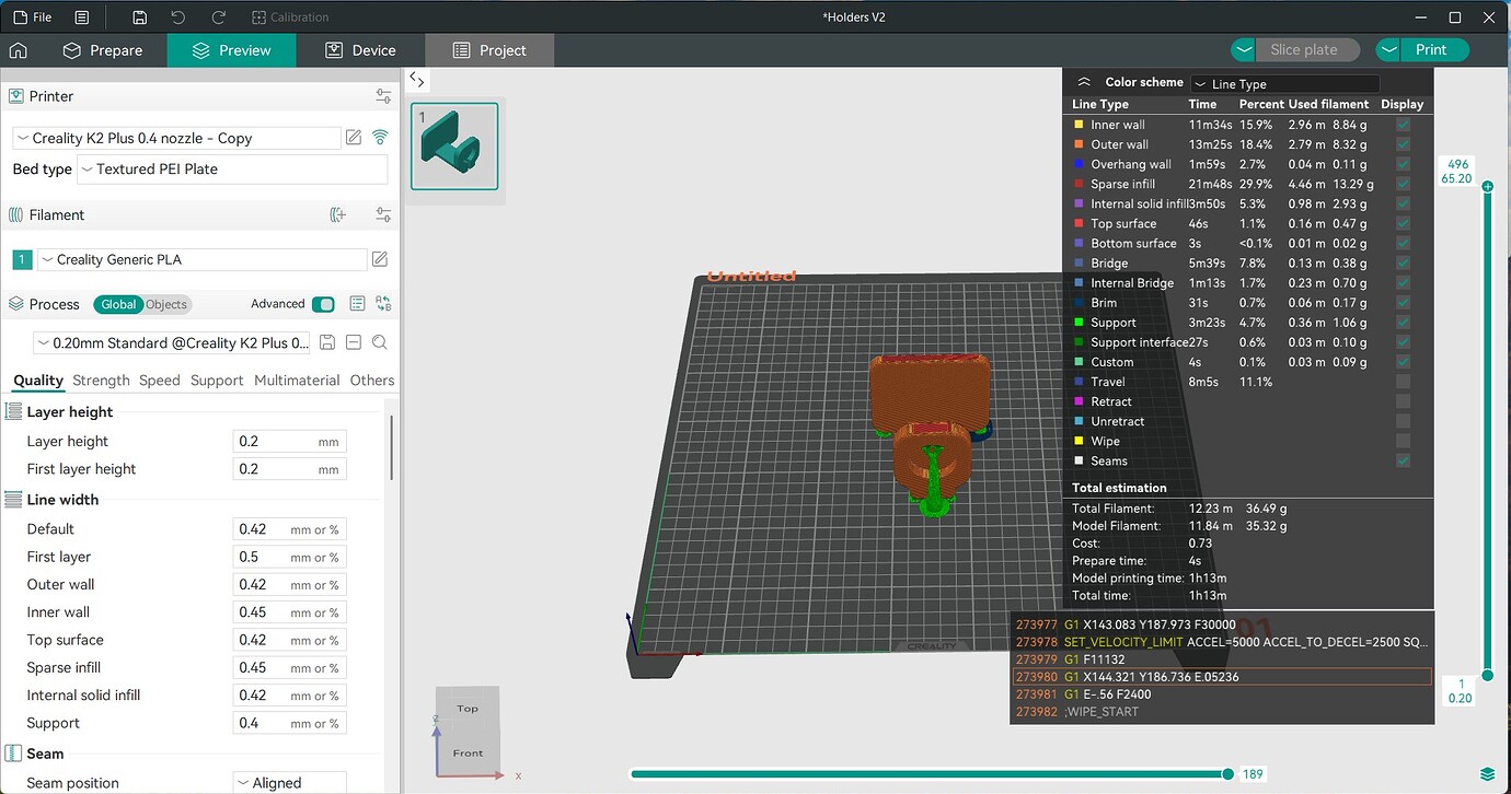 Creality Slice slow print time. - Software - Creality Community Forum