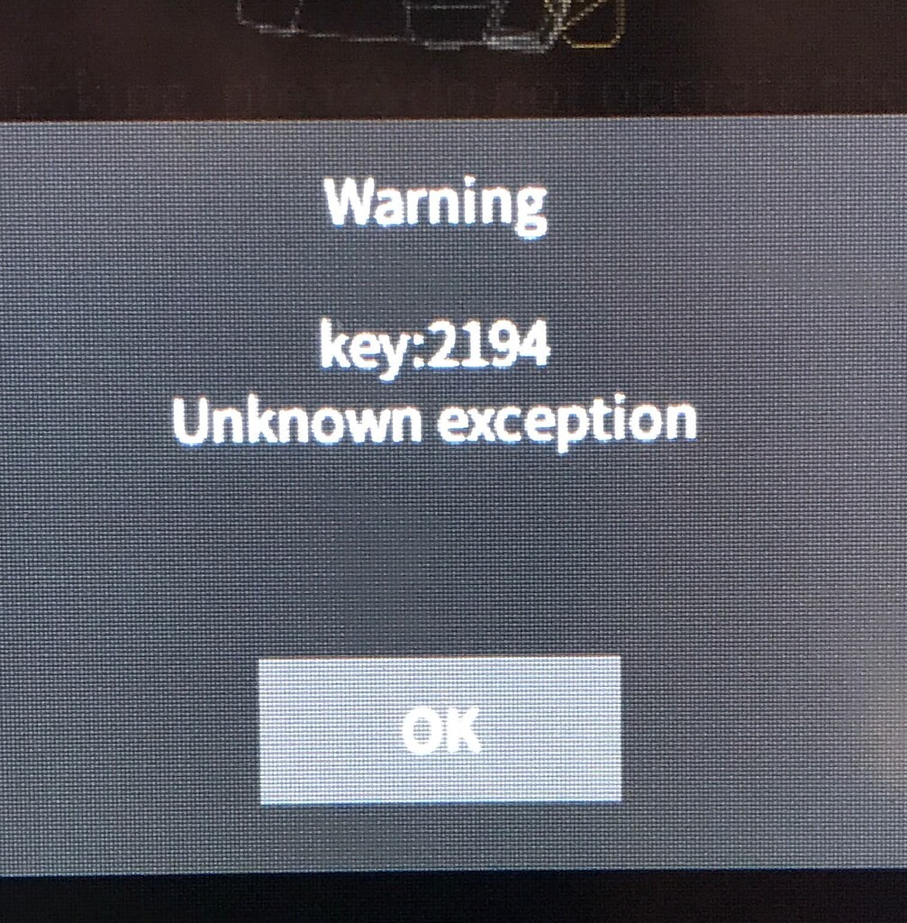 New Ender 3 V3 KE 3D Printer - error msg - can't print - Ender-3 V3 ...