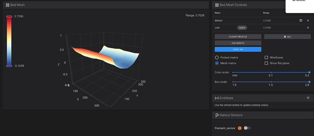 Bed mesh changes with temperature - some data points - Creality ...