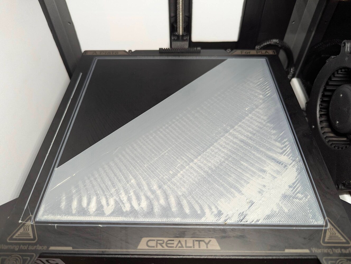 after 2 weeks of printing fine, print quality turned horrible ...