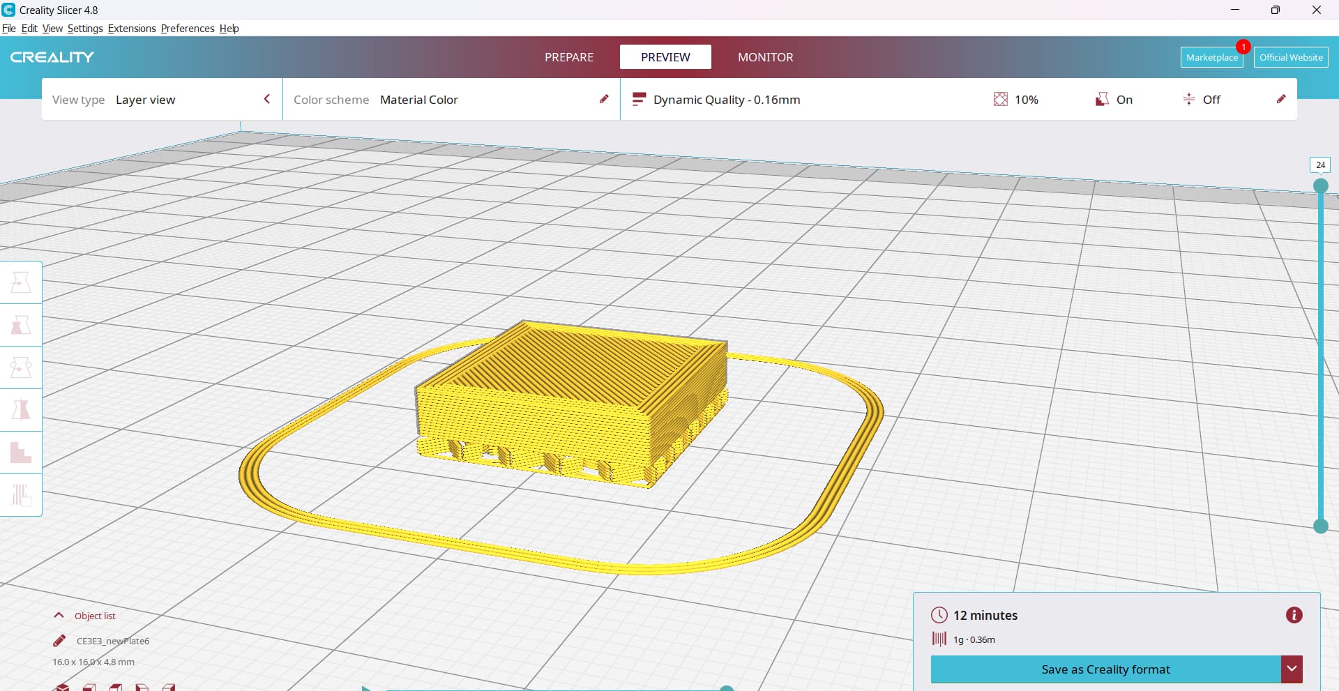 Missing detail in model when sliced - Ender-3 V3 Printers - Creality ...